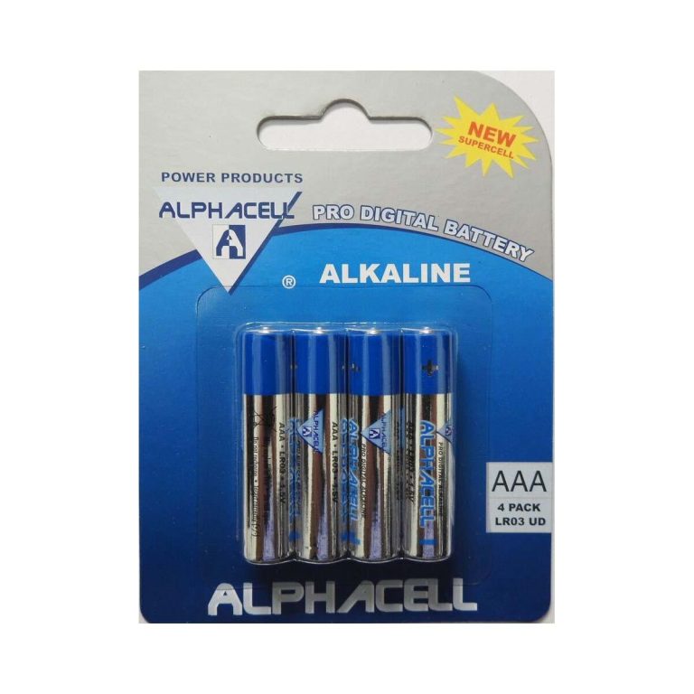 Alphacell AA-cell extreme batteries – Click Clean